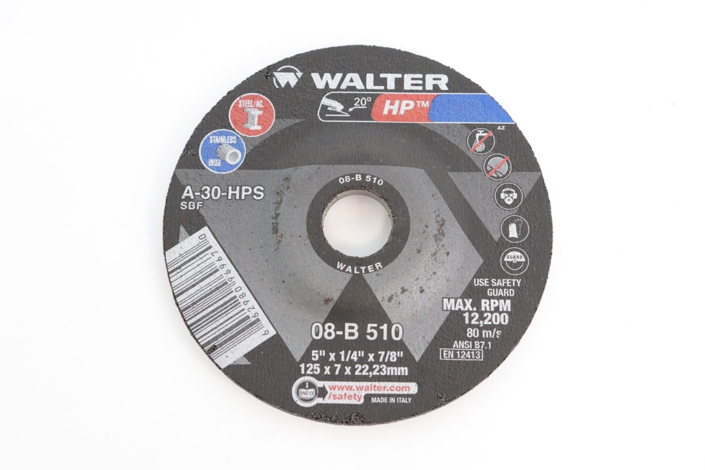 08B510-Walter 5inchX.25 HP Disc - Dynamic Industrial Solutions